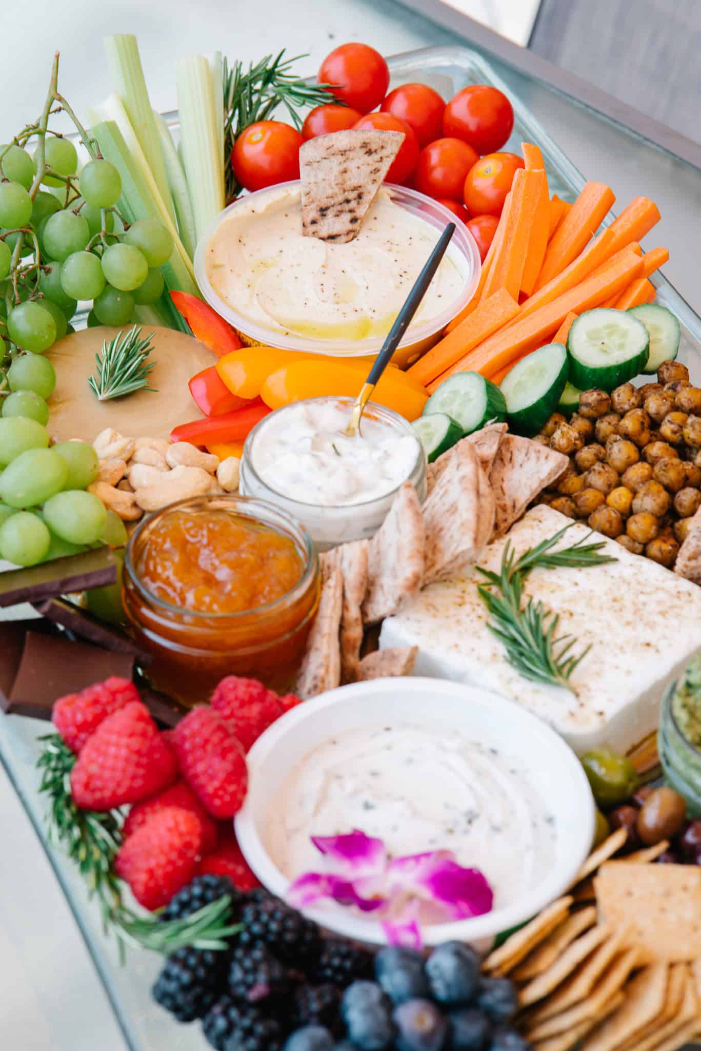 A Vegan Cheese Board Perfect for Parties | Chef Kate F