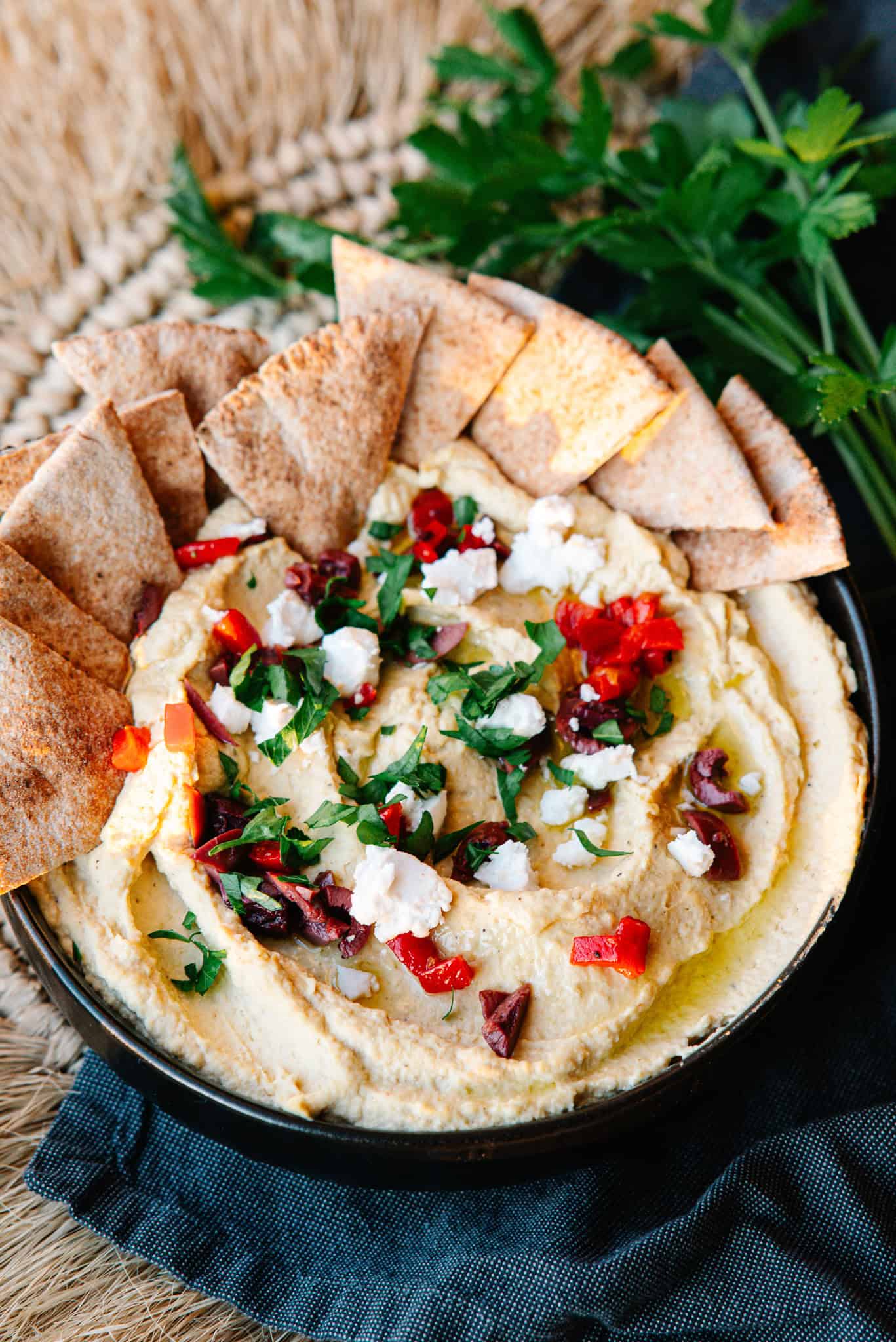 Mediterranean Hummus | Chef Kate F