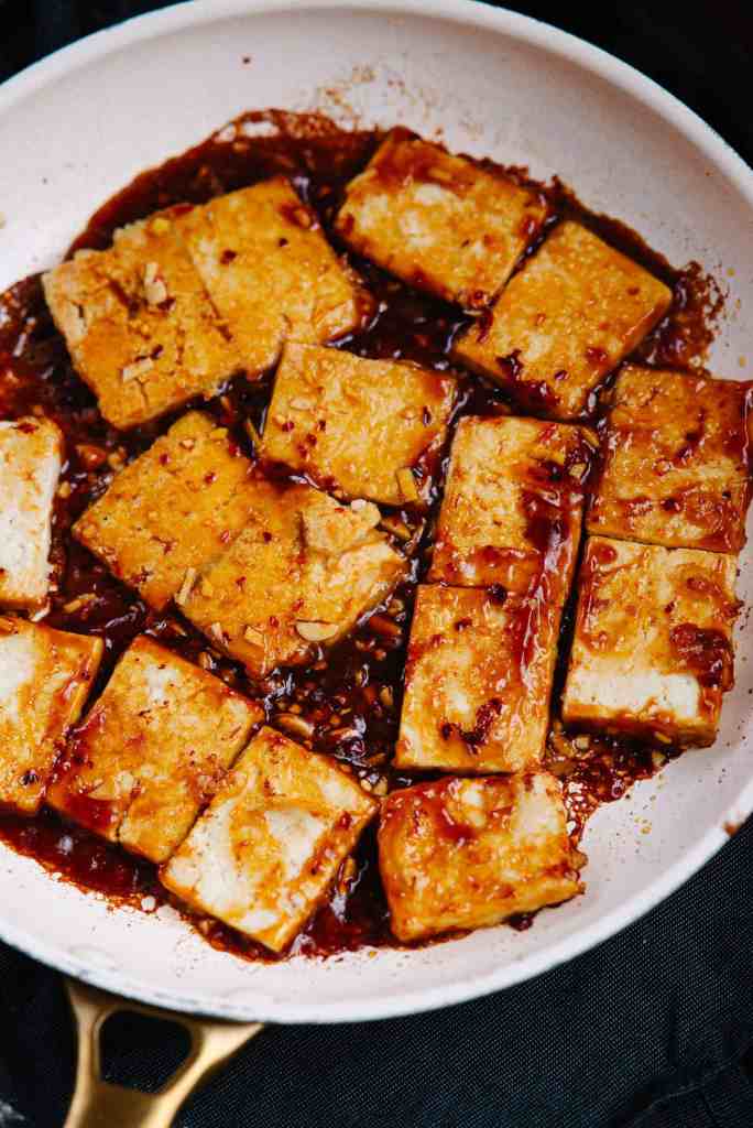Sesame Sticky Tofu - Chef Kate F